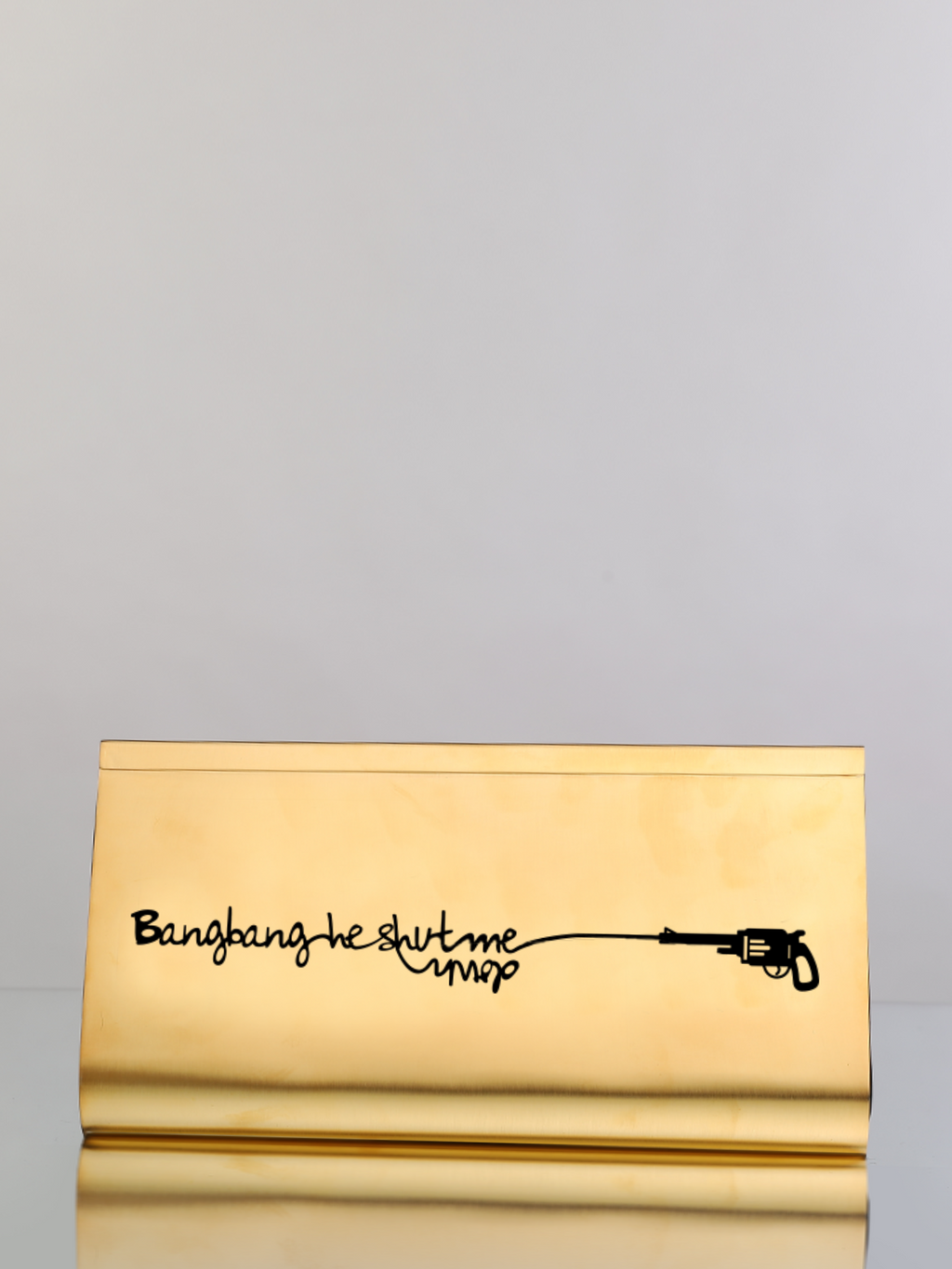 Bang Bang 24k Gold Dipped Small Clutch – HERTROVE